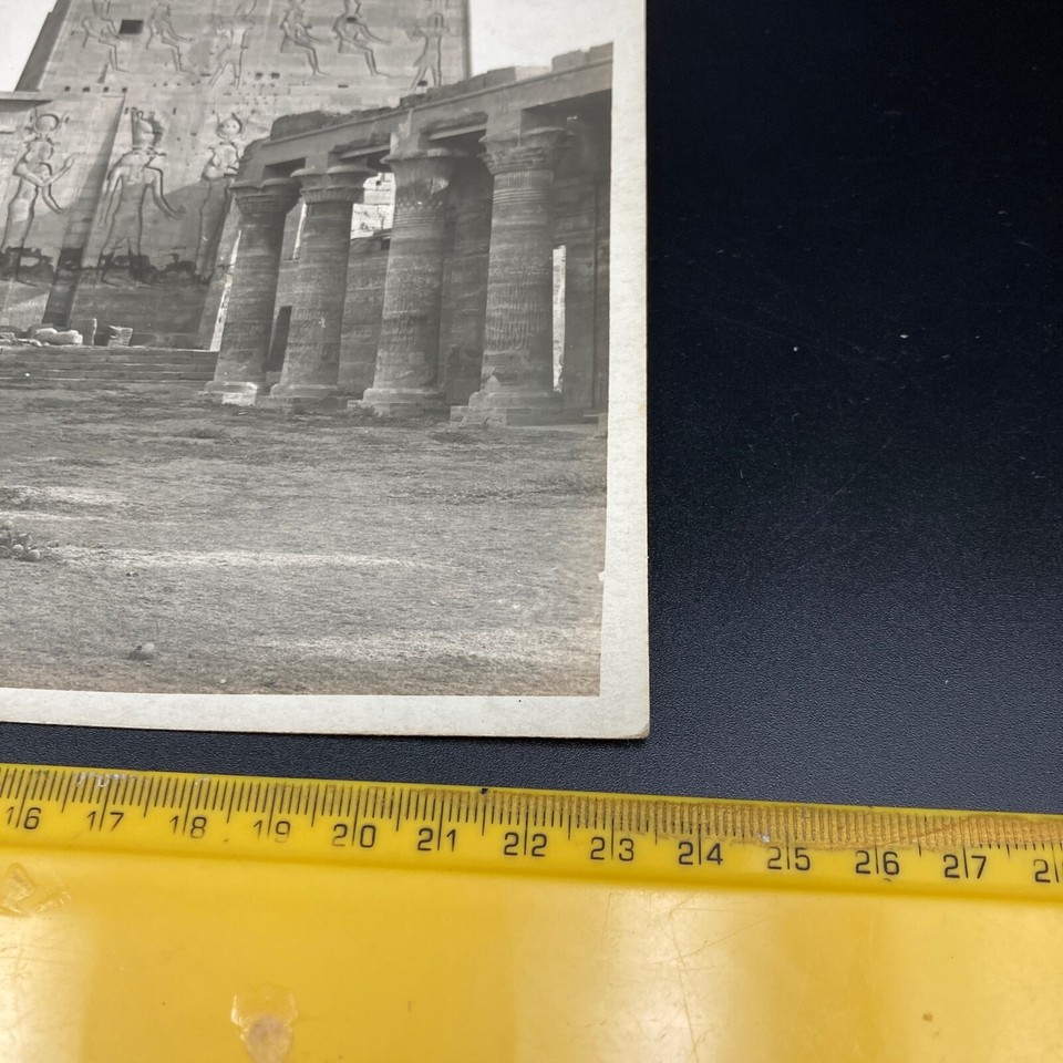 Vintage PhotographPhilae Temple Egypt 7x9" Galifi Crupi Studio | eBay UK