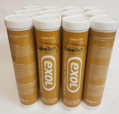 EXOL PREMIUM QUALITY MULTI-PURPOSE LITHIUM EP No2 GREASE CARTRIDGES ...