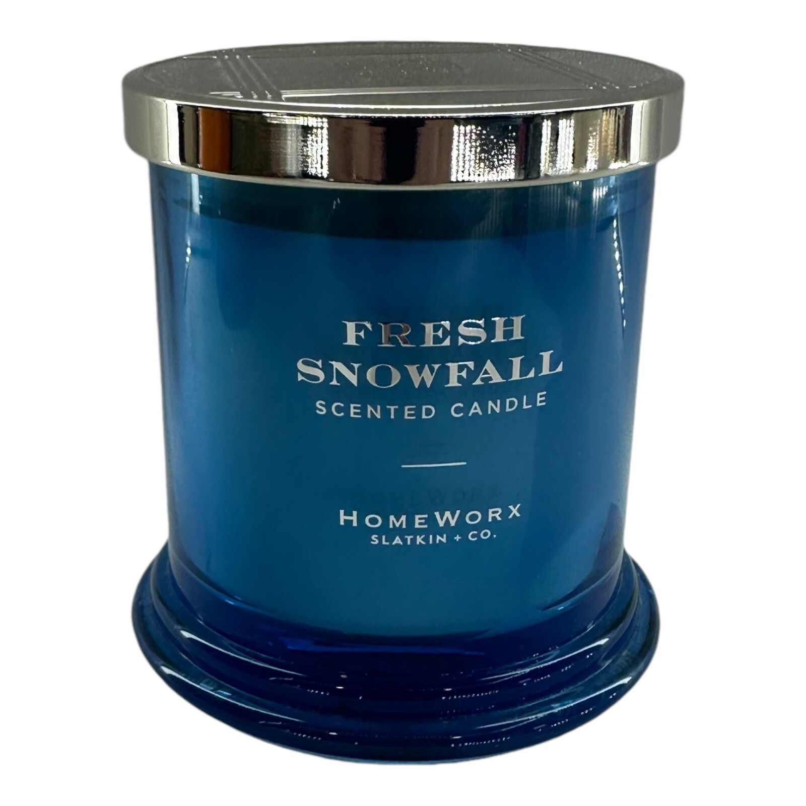 Homeworx Single Wick Candle FRESH SNOWFALL Harry Slatkin 8 oz Scented ...