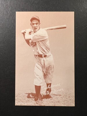 1980 Hall of Fame Exhibit Sepia Pete Reiser | eBay