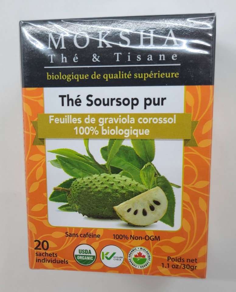 Pure Soursop Tea made with Pure Graviola Leaf - Guanabana Leaves - 120 ...
