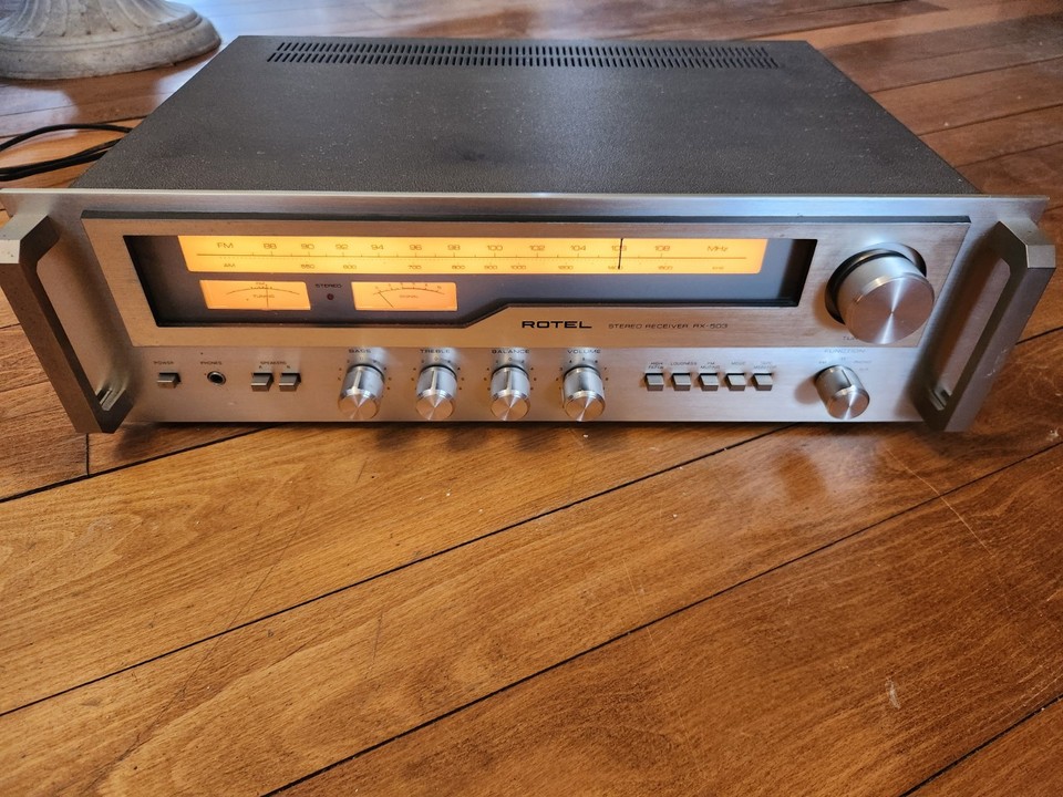ROTEL Model RX-503 Stereo Receiver Untested! | eBay