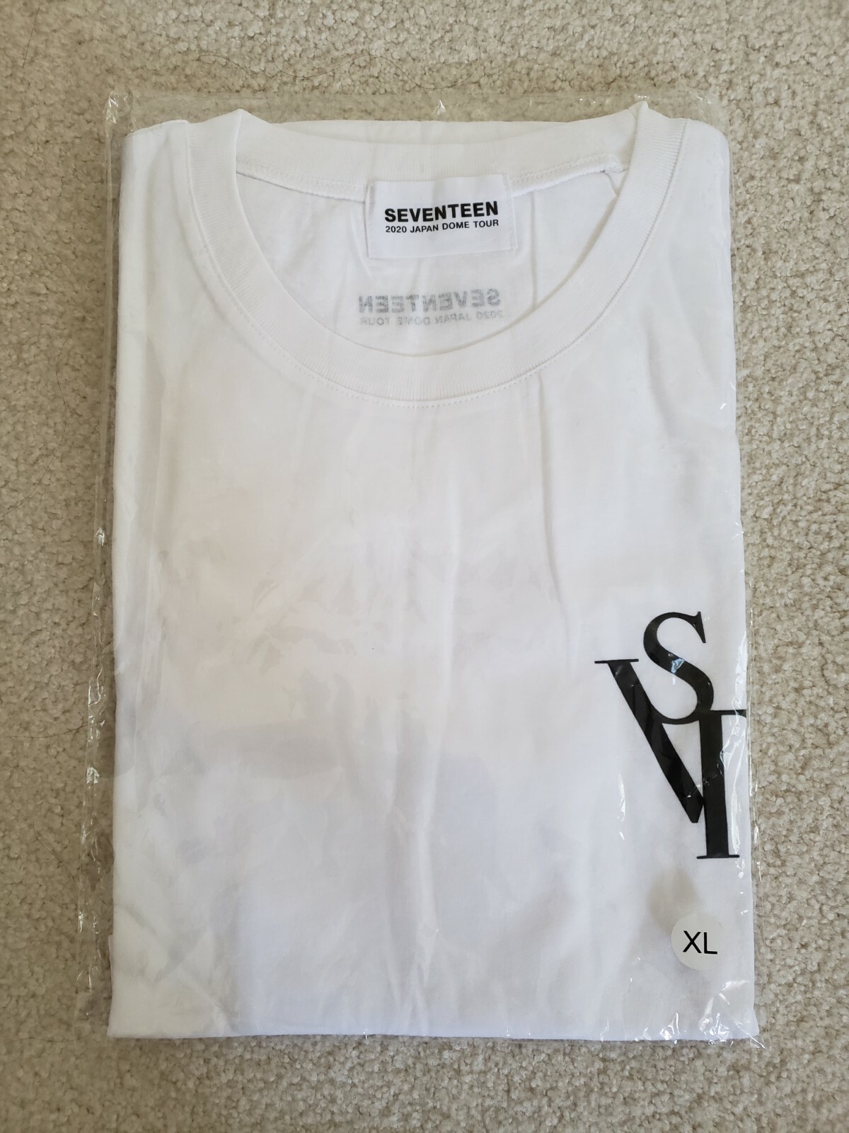 SEVENTEEN SVT Japan Dome Tour 2020 OFFICIAL T-Shirt White XL | eBay