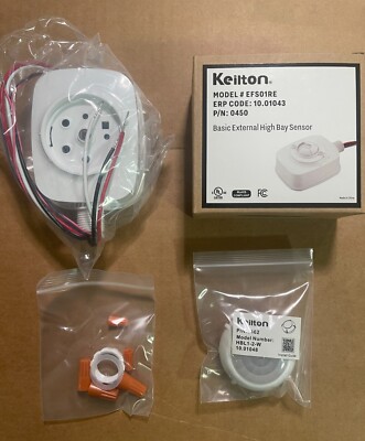 NEW 1-pc Keilton EFS01RE 120-277VAC 0-10V Dimming Photo and PIR Bi ...
