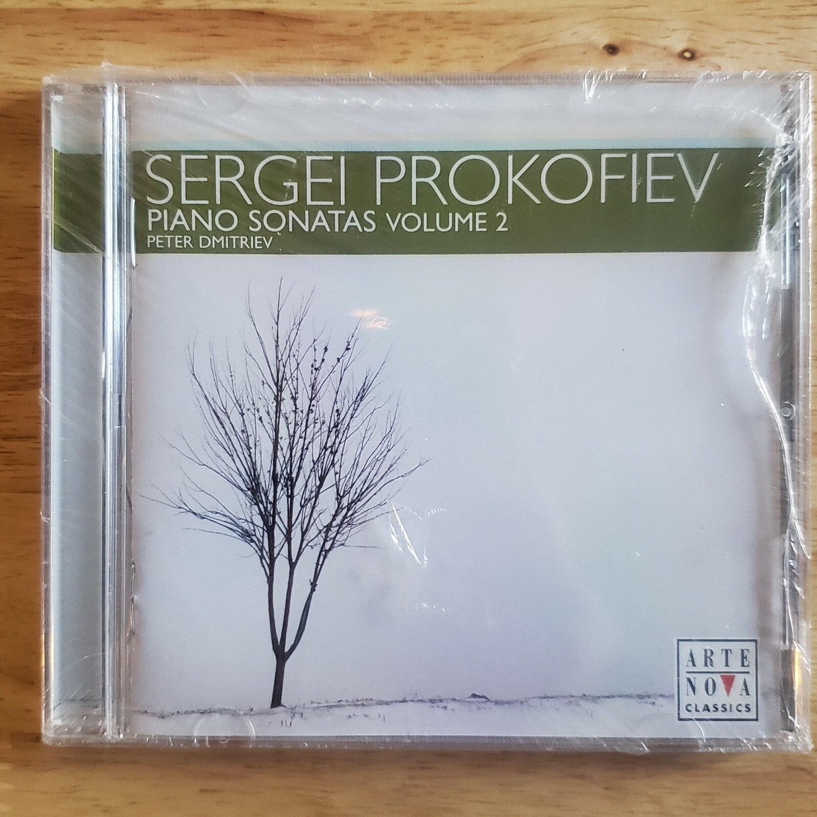 Sergei Prokofiev: Piano Sonatas, Vol. 2 CD Nov 2005 Arte Nova Peter ...