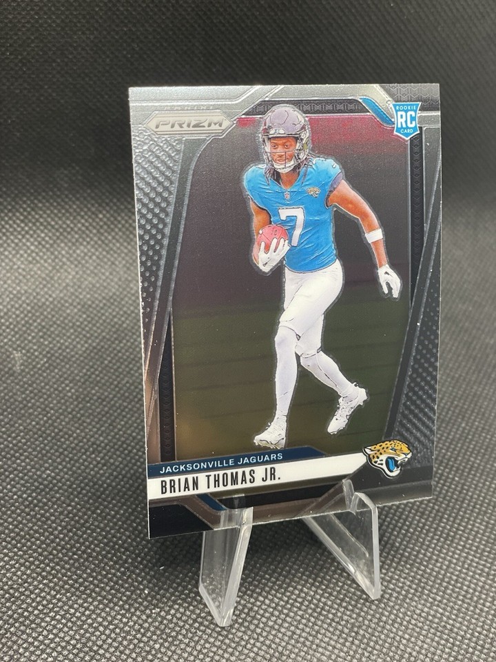 2024 Panini Prizm Brian Thomas Jr. Base Rookie Card #314 Jacksonville ...
