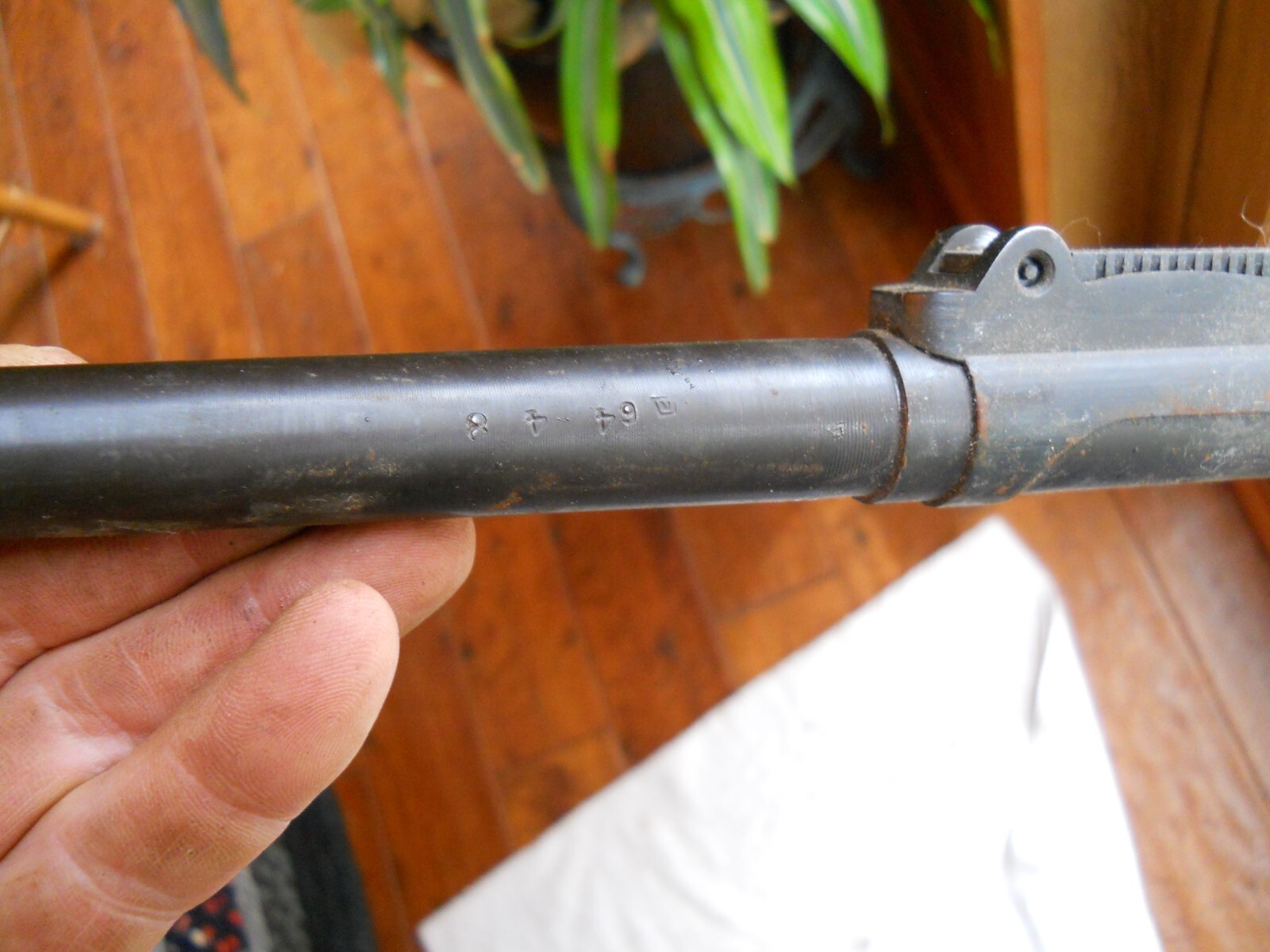 yugoslavian 98k Mauser K98 Barrel With Front and Rear Sights 8mm model ...