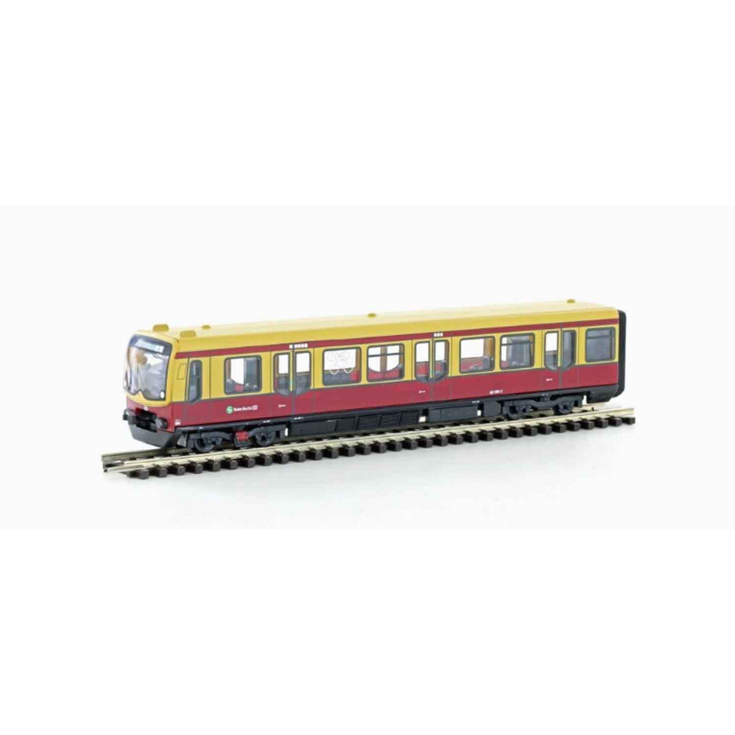 Miniatur S-Bahn Berlin 1120 Spur TT BR481 (gelb-rot)