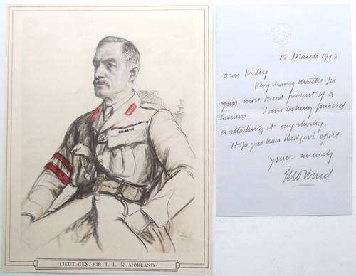 General Thomas Morland Prominent British World War I Commander ...