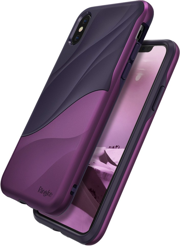 For iPhone X XS XR XS Max Ringke [WAVE] Shockproof Dual Layer Design ...