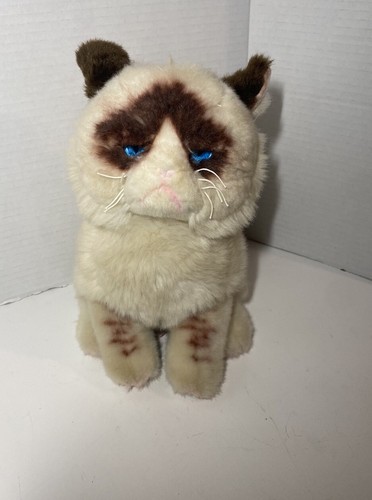Grumpy Siamese Cat 4040133 GUND Plush Stuffed Animal Brown Tan Soft ...