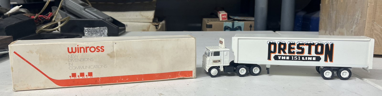 Winross 1:64 PRESTON 151 Line Semi Tractor Trailer | eBay