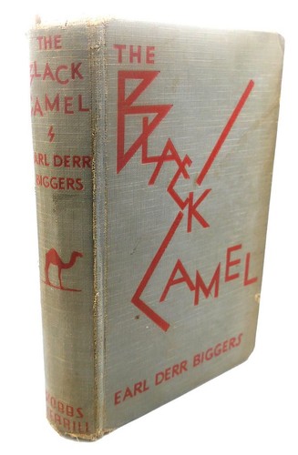 Earl Derr Biggers THE BLACK CAMEL Early Printing | eBay
