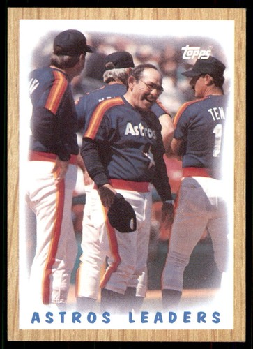 87 TOPPS ASTROS TEAM LEADERS #531 | eBay