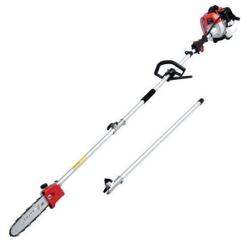 Gas Powered Pole Saw, 16-FT Height Reachable Cordless Extension ...