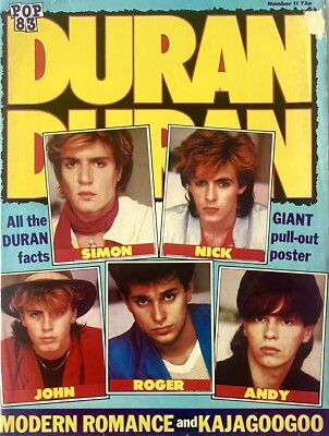 Duran Duran ‘Pop 83’ Giant Poster Original Fan Magazine 1983 | eBay
