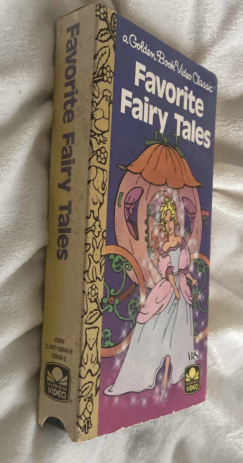 Favorite Fairy Tales VHS 1990 Cinderella, Elves And The Shoemaker ...