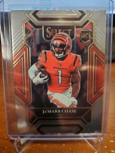 2021 Select Ja'Marr Chase Club Level Rookie Card RC #247 Bengals | eBay