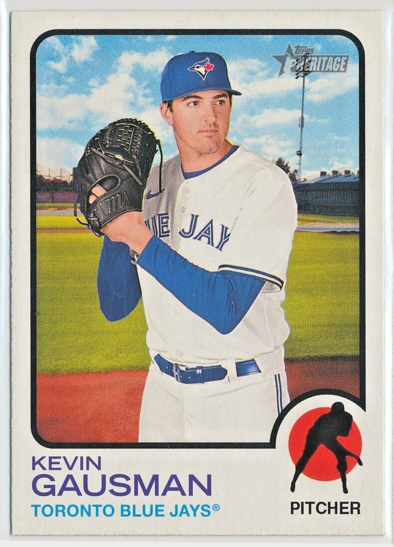 2022 Topps Heritage - Kevin Gausman - Toronto Blue Jays - Base - #115 ...
