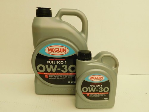 €7.32/l Meguin Megol Fuel Eco 1 0W-30 6 Ltr engine oil A5 / B5 Volvo ...