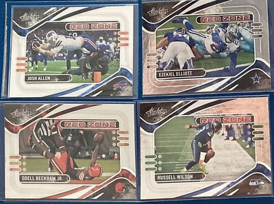 2021 Absolute Football RED ZONE Cards - YOU PICK - Complete Your Set ...