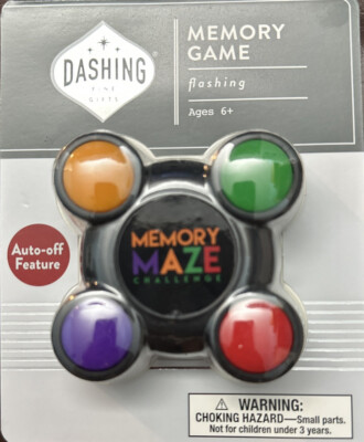 Memory Maze Challenge flashing sequence handheld game | eBay
