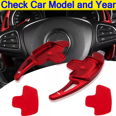 For Mercedes Benz AMG A45 2014 Aluminum Steering Wheel Paddle Shifter ...