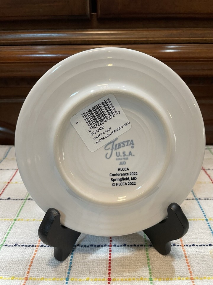 Fiesta Dancing Dots Trivet HLCCA Conference ‘22 Exclusive NWT Pristine ...