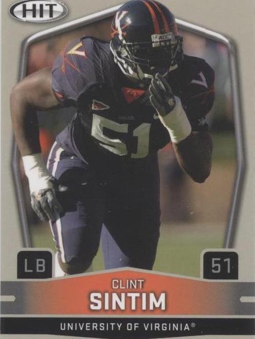 2009 SAGE Hit - Clint Sintim #65 Glossy (RC) for sale online | eBay