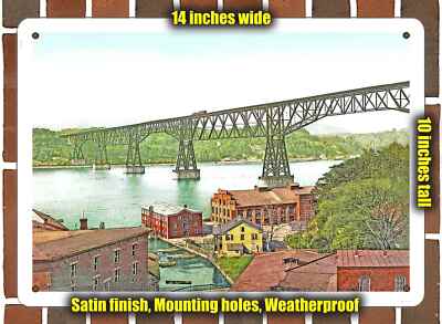Metal Sign - 1904 Poughkeepsie Bridge New York- 10x14 inches | eBay