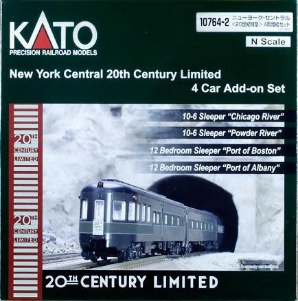 Kato10-764-2York Central 4-Car Extension Set | eBay