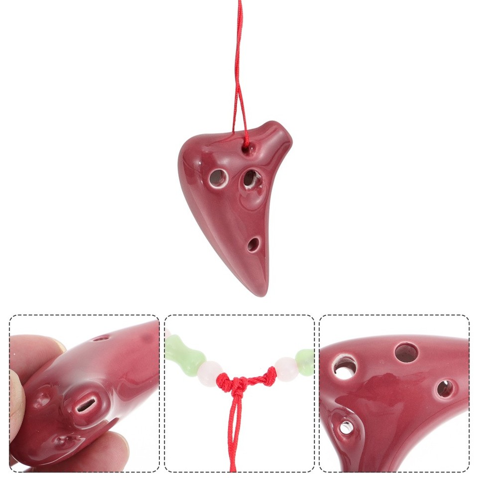 Portable Ocarina Beginners Ocarina Children Introductory 6 Hole Ocarina ...