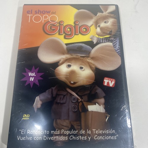 EL SHOW DEL TOPO GIGIO VOLUMEN NUMERO 4 EN DVD DEL AÑO 2003 NUEVA ...