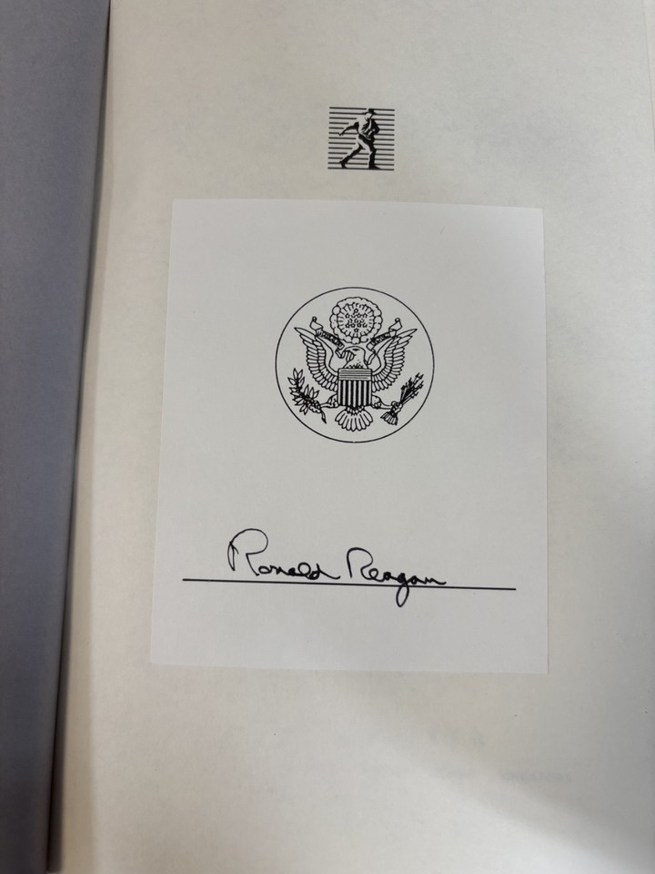 An American Life Signed Autographed by President Ronald Reagan ...