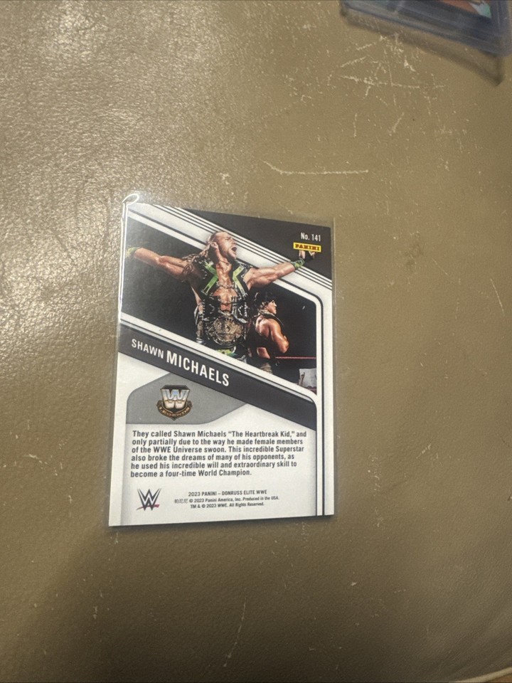 2023 Panini Donruss Elite Wwe Shawn Michaels Teal 25/25 | eBay