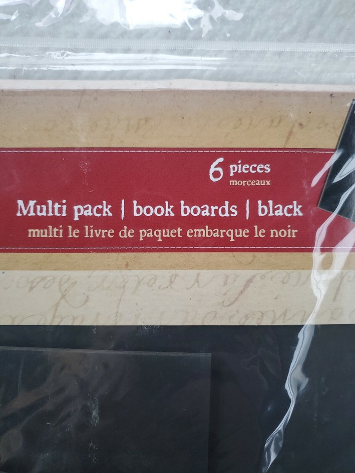 7 Gypsies Multi Pack Black Book Boards Package has 2 12X12, 2 8x8, 2 ...