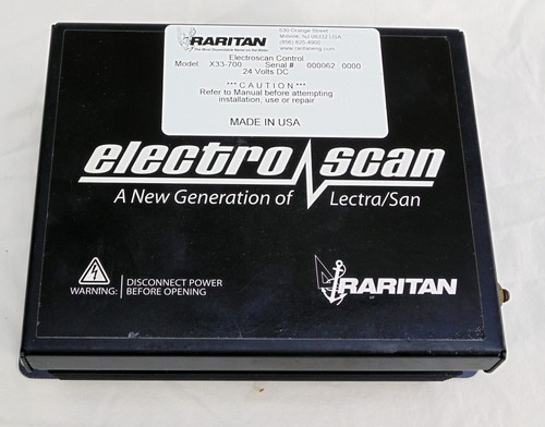 Raritan Electroscan Control X33-700 24 Volt DC Boat Waste Treatment ...