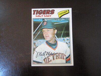 1977 Topps # 98 Milt May Card Detroit Tigers | eBay