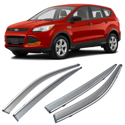 Car Window Vent Visor Deflector Shade Sun/Rain Guards for Ford Escape ...
