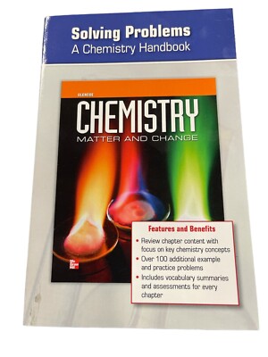 Glencoe Chemistry Matter and Change Handbook PB Homeschool Science ...