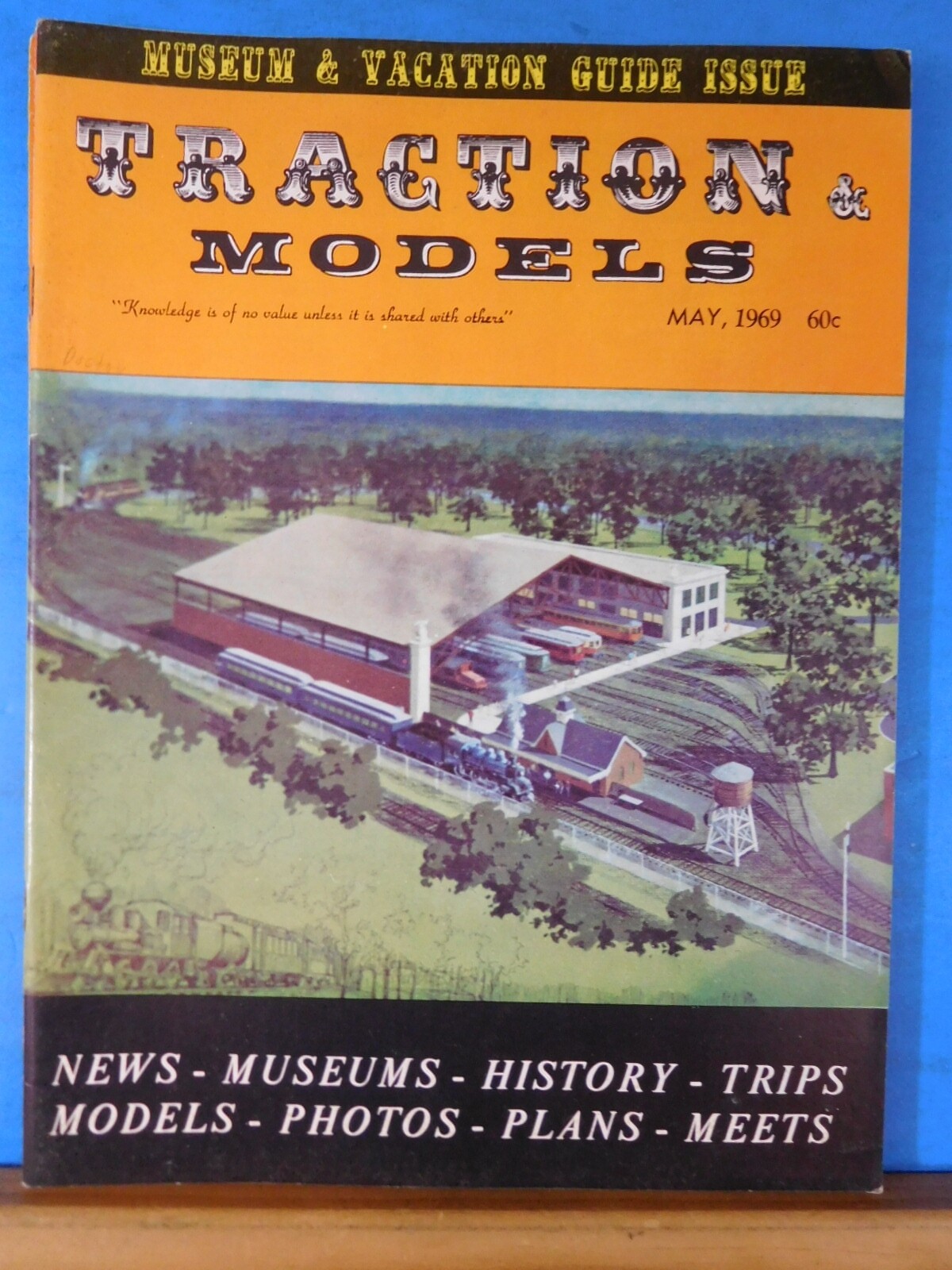 Traction & Models 1969 May Interesting O scale layout Museum vacation ...