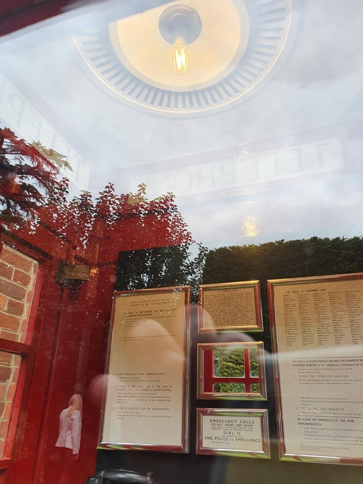K2 Telephone Box Phone Kiosk English Red Phone Box | eBay UK
