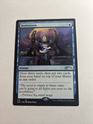 Brainstorm (174) - Secret Lair Drop Series MTG Plus Bonus Card!!! | eBay