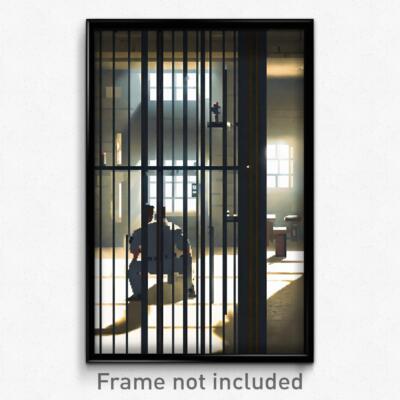 Pixel Art Poster - Unrealistic Prison (8 Bit Psychedelic Video Game ...