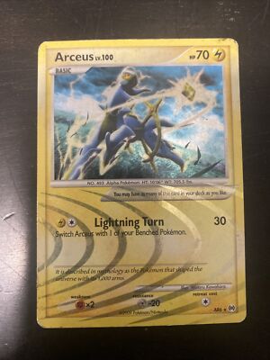 Pokémon TCG Arceus Arceus AR6/9 Holo Holo Rare | eBay