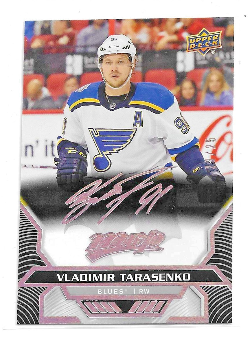 2020-21 MVP Super Script - Vladimir Tarasenko - St. Louis Blues #54 - 23/25 | eBay
