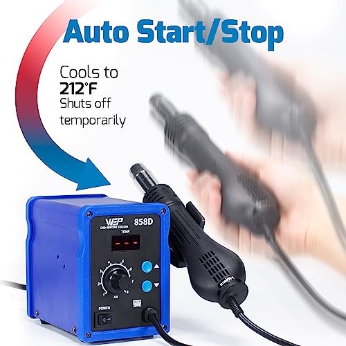 858D Hot Air Rework Soldering Station with Temperature Control ...