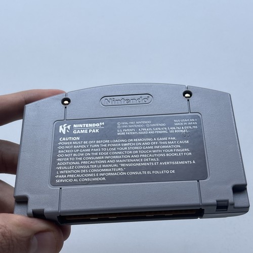 Super Smash Bros Nintendo 64 N64 Authentic Players Choice Variant -2 ...