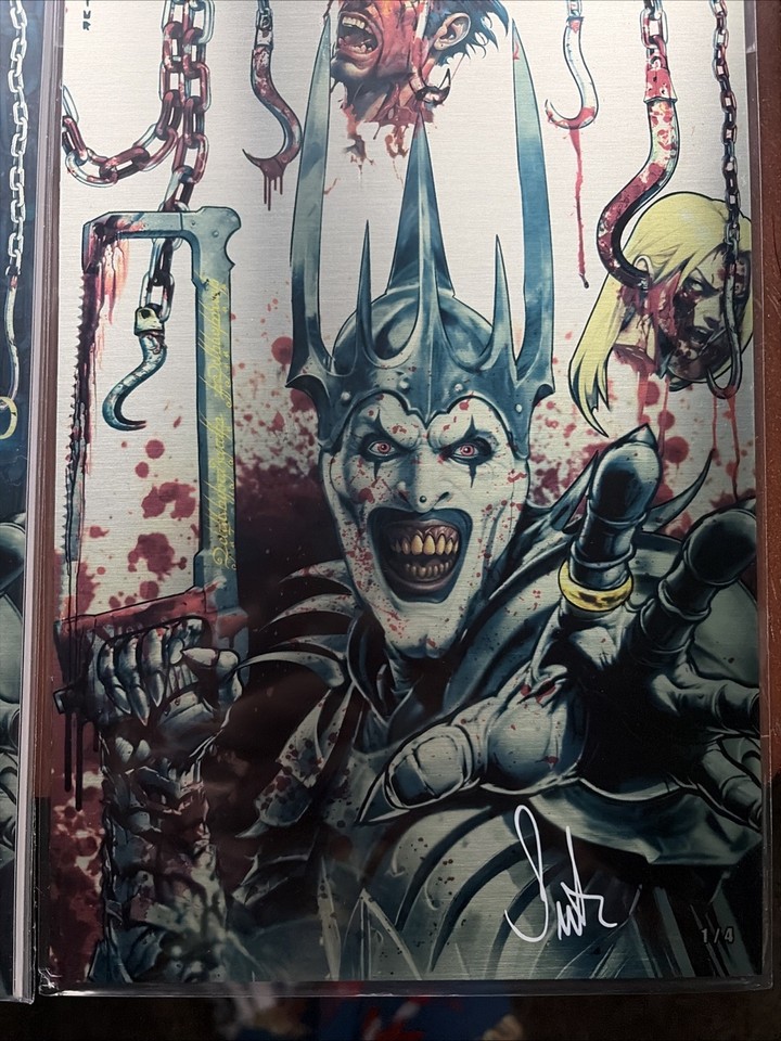 Gore Noir Fright Weaver LOTR Terrifier METAL Blue Light 1/4 Matching ...