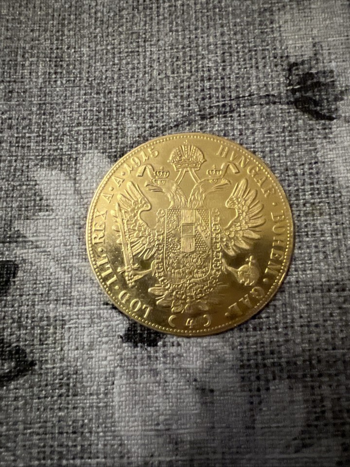 1915 Austrian Gold Ducat Coin | eBay UK